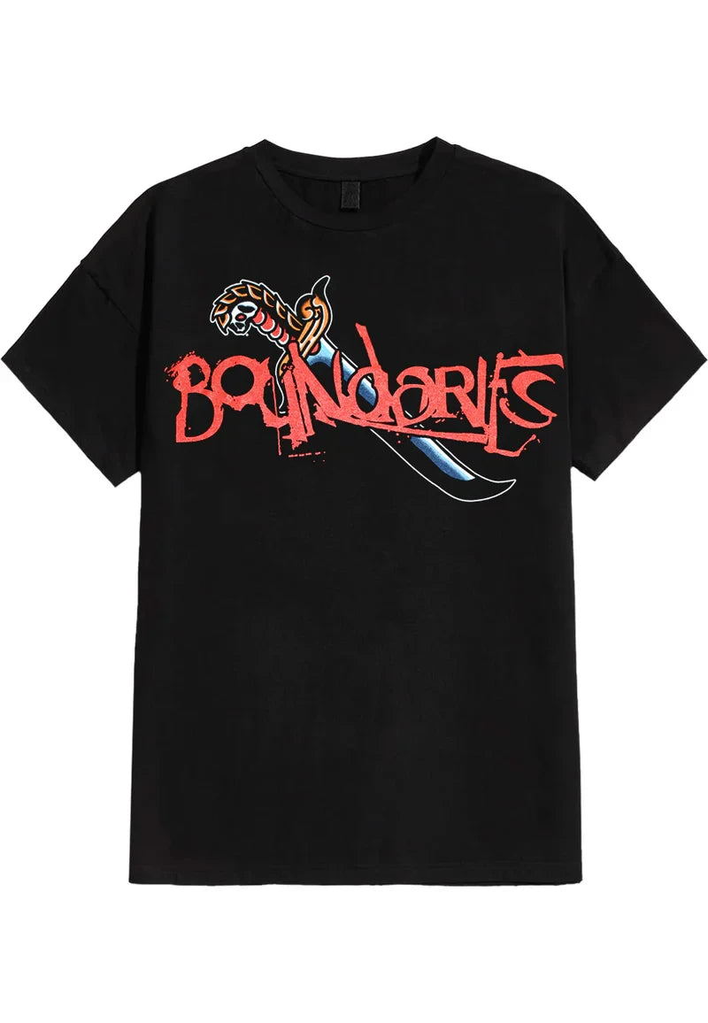 BOUNDARIES T-Shirt | Band Merch – FREAKFLAG